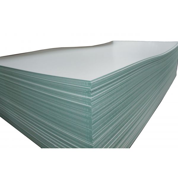 FIBREBOARD 4 X 8 X 15MM MOISTURE RESISTANT WHITE