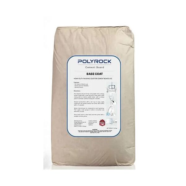 BASE COAT CEMENT BOARD POLYROCK 22.68 KGS