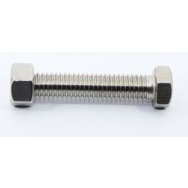 BOLT & NUT STAINLESS STEEL 3/8 X 2