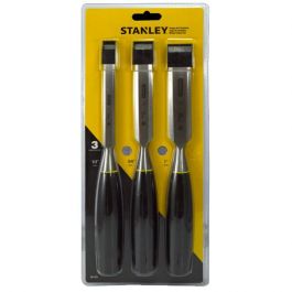CHISEL SET STANLEY WOOD 3PC #16125/16007