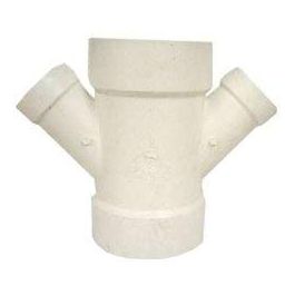 PVC WYE DOUBLE 4X4X2X2 NIBCO
