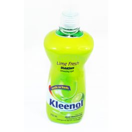 DISHWASHING LIQUID LIME 750ML KLEENOL