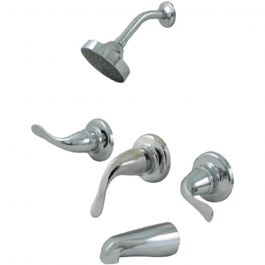 TAPS MIXER SHOWER SAYCO CHROME 308C-3VLV
