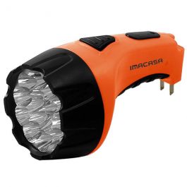 FLASHLIGHT PLASTIC IMACASA ERGONOMIC LIP-ER-15LED