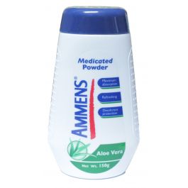 AMMENS MEDICATED POWDER ALOE VERA 250 ML
